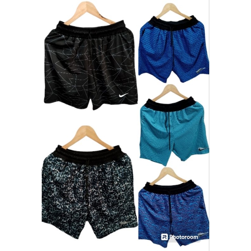Printed Jersey Shorts Random Print( Nylon Fabric) | Shopee Philippines