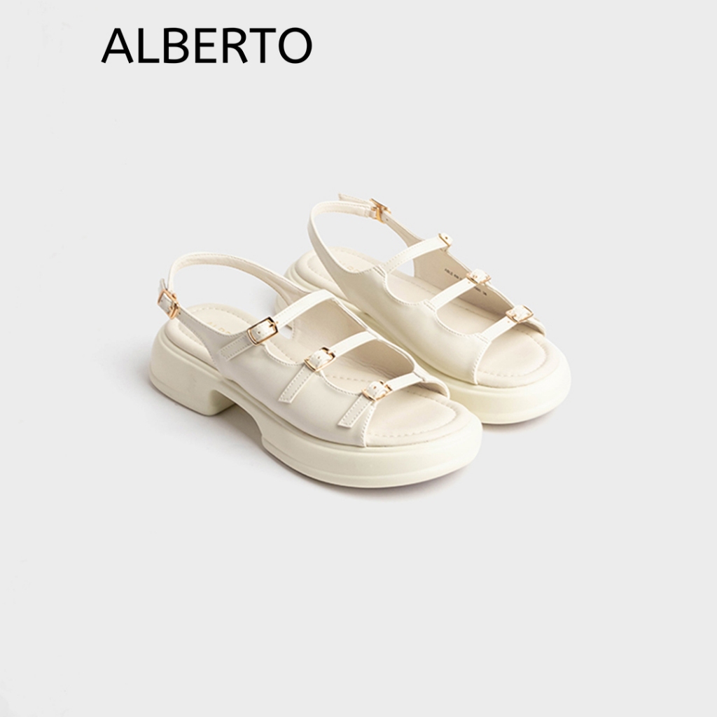 ALBERTO Women's Cally Wedge Sandals | Shopee Philippines