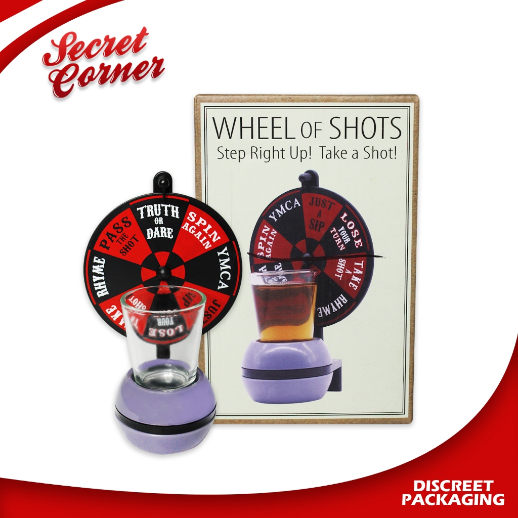 Secret Corner Wheel Of Shots Drinking Game | Shopee Philippines