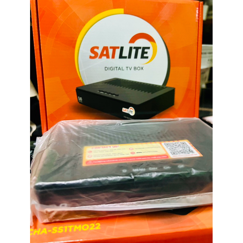 SATLITE BOX ONLY with Account Number plus 2 mos. free load plan 99 ...