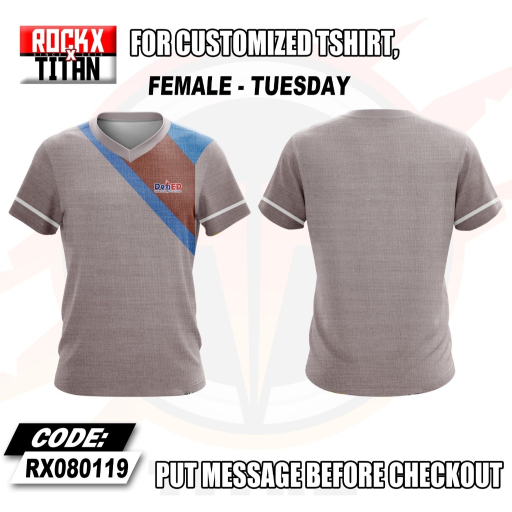 DEPED Alternative Uniform (MALE) (FEMALE) (Monday to Thursday) High ...