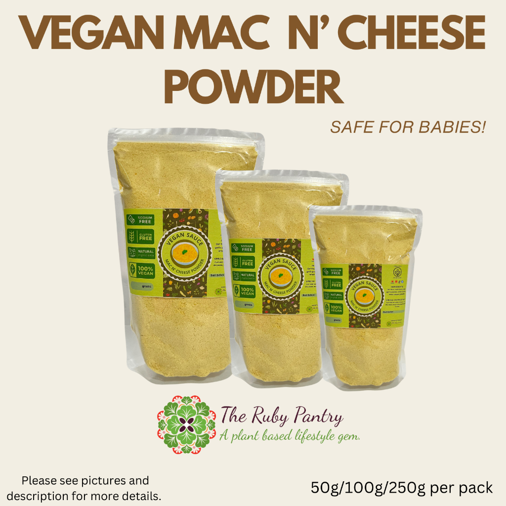Vegan Mac n' Cheese Pasta Sauce Powder - Healthy Food - Vegan, Gluten ...