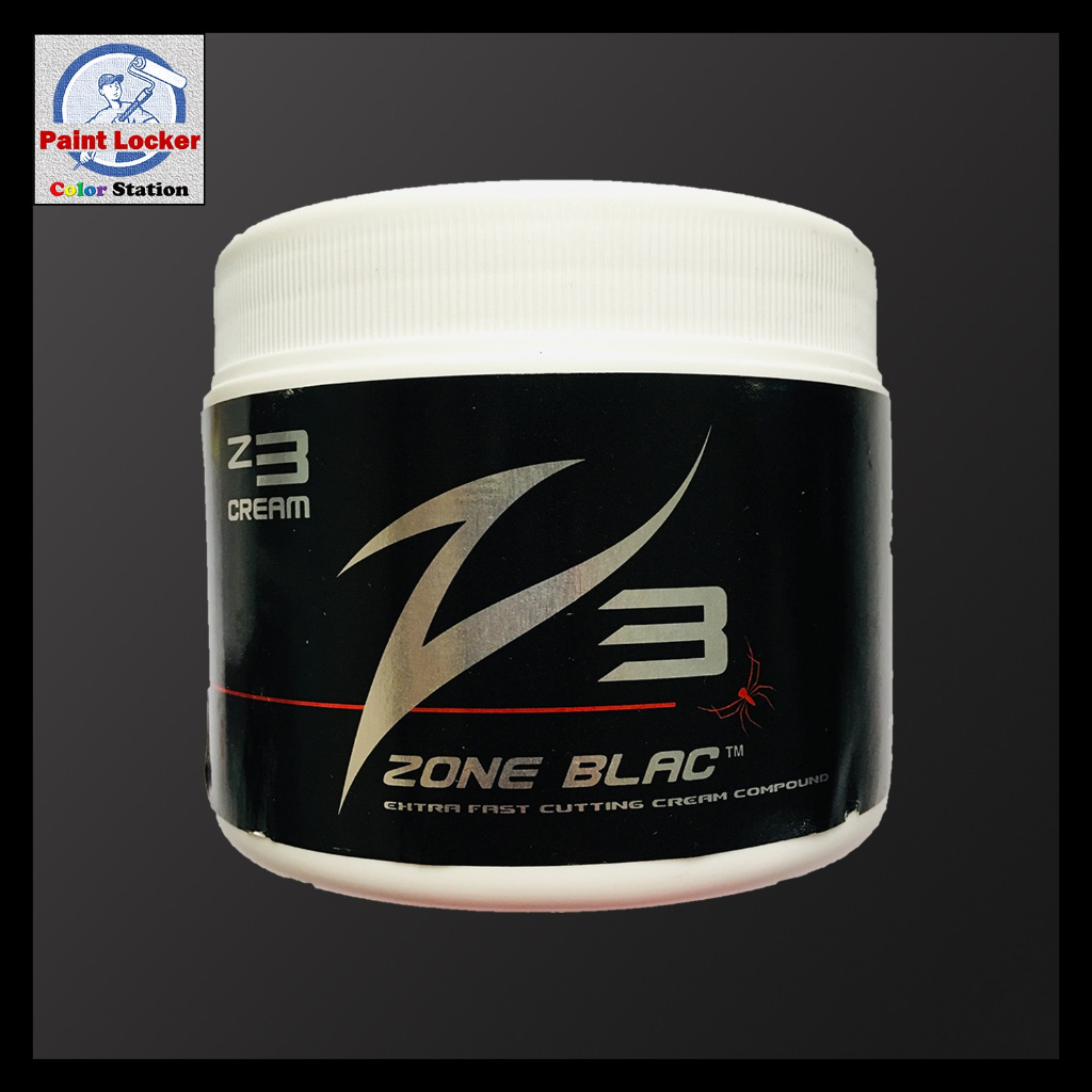 Zone Blac Z3 cream - Extra Fast Cutting Cream Rubbing Compound - 300 ...