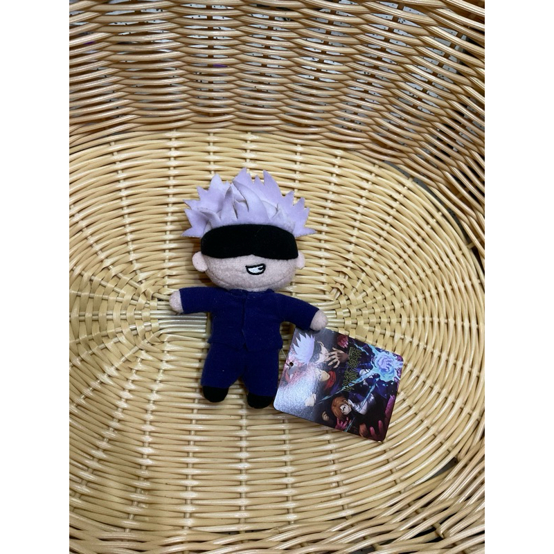 JJK Jujutsu Kaisen Gojo Plush Keychain Charm | Shopee Philippines