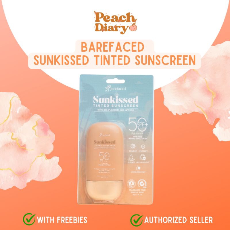 Barefaced SUNKISSED TINTED SUNSCREEN (AUTHORIZED DISTRIBUTOR) | Shopee ...