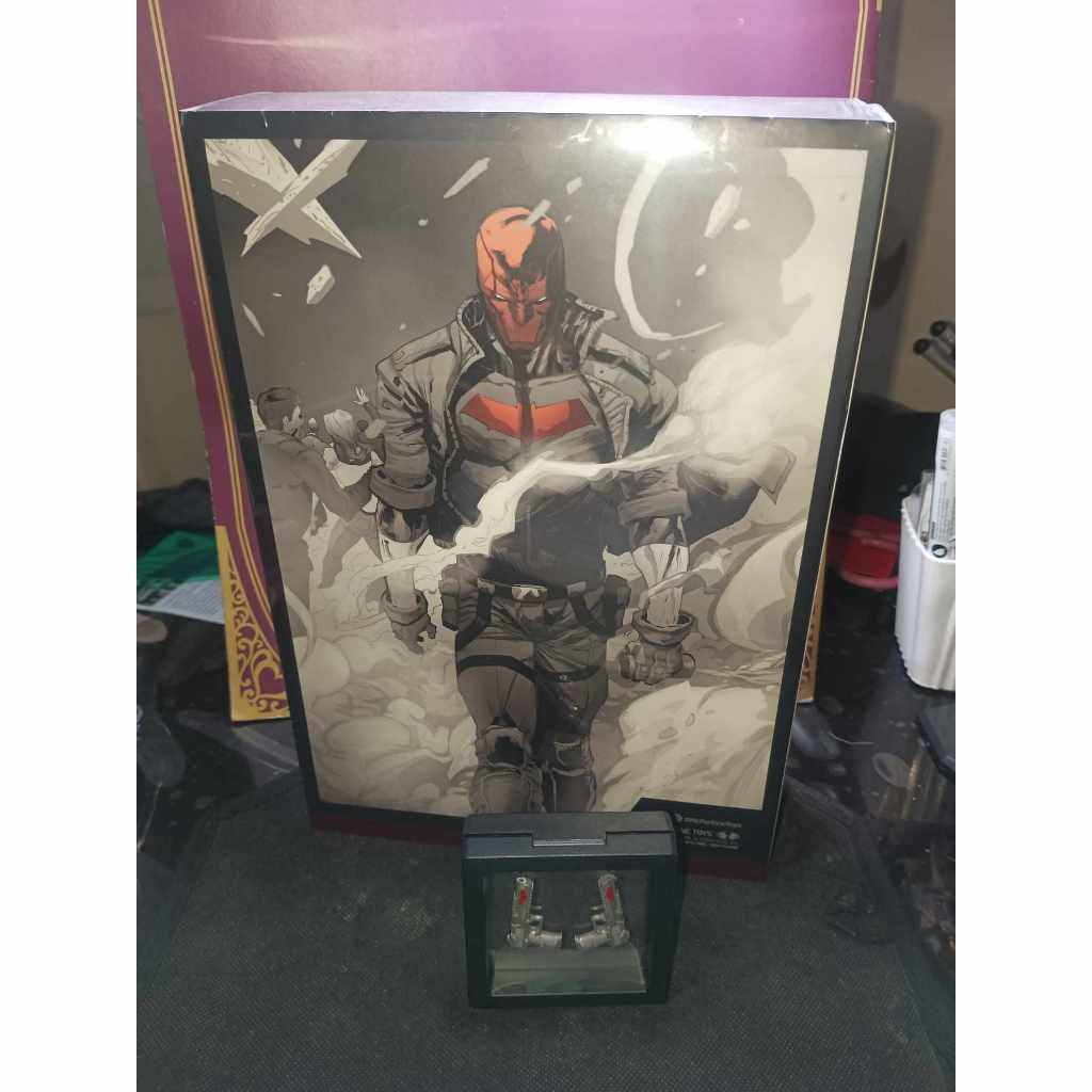 Red Hood MCF New 52 Black and White Accent with 3D Gun MISB | Shopee ...