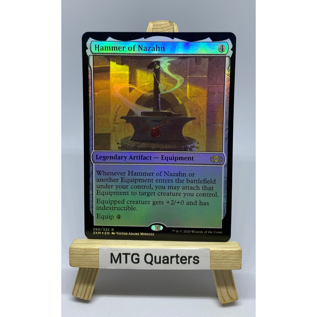 Pr0xy Card - Hammer of Nazahn (Foil) | Double Masters (2XM) | Shopee ...