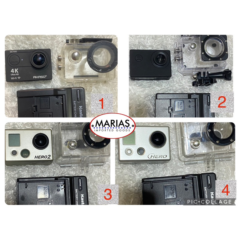 Marias Preloved / Secondhand branded action cameras | Shopee Philippines