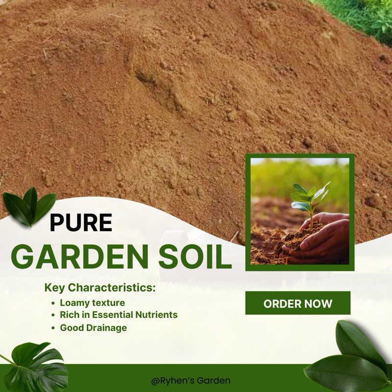 PURE GARDEN SOIL 1kg | Shopee Philippines
