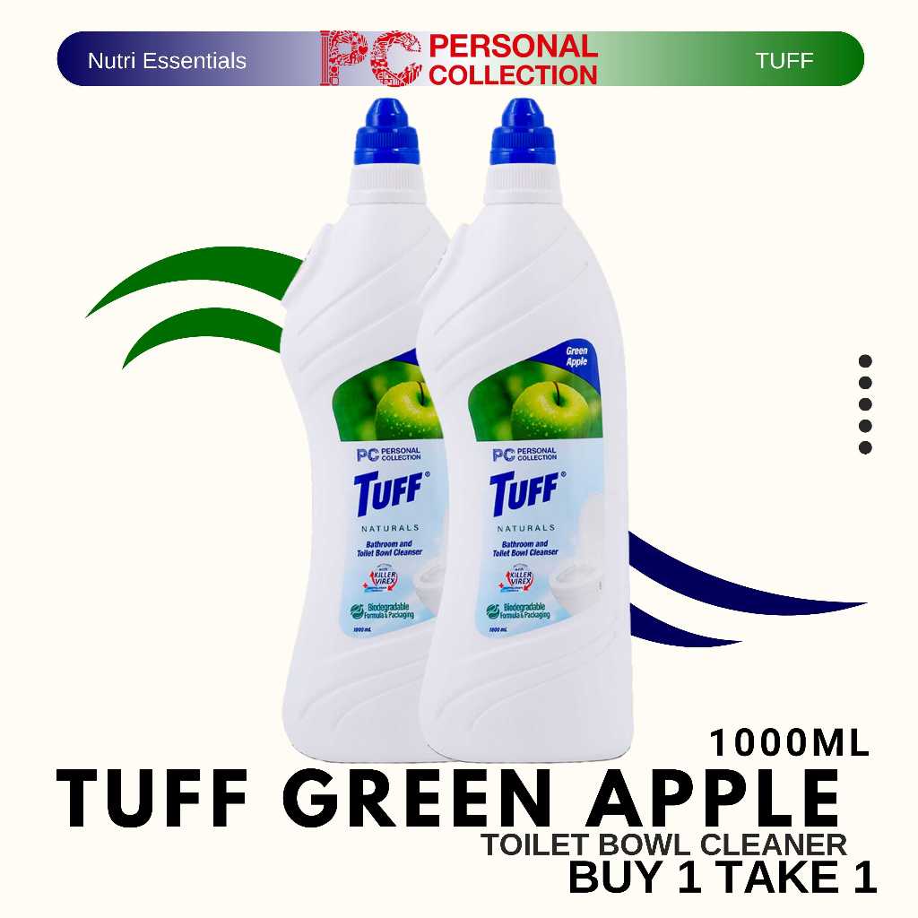 Buy 1 Take 1 Personal Collection Tuff Naturals Green Apple Toilet Bowl ...