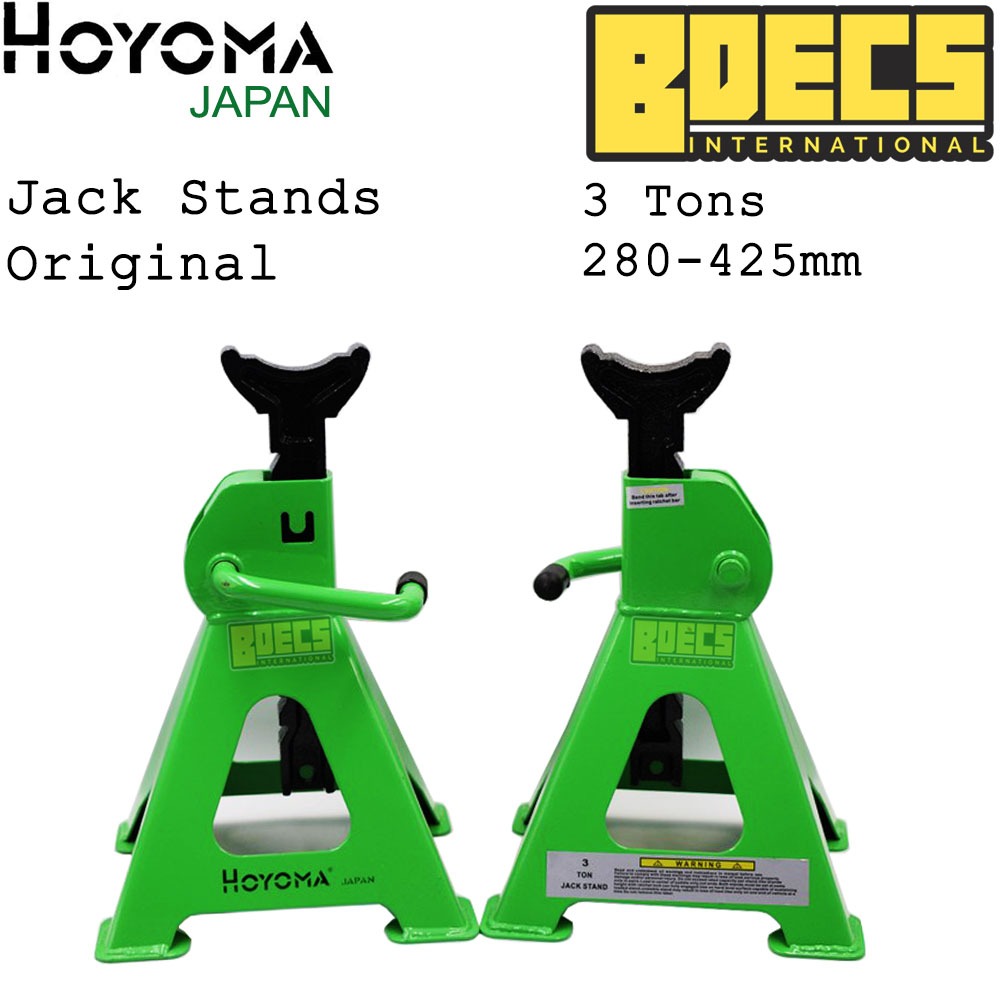 Hoyoma Japan Jack Stand Heavy Duty (1 Pair) Original I Bdecs 4 Ever ...