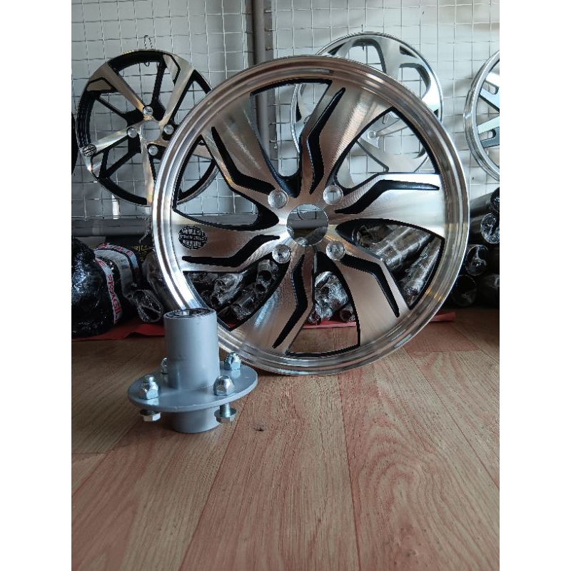 side wheel mags with hub,bearing and spacer #sunlord | Shopee Philippines