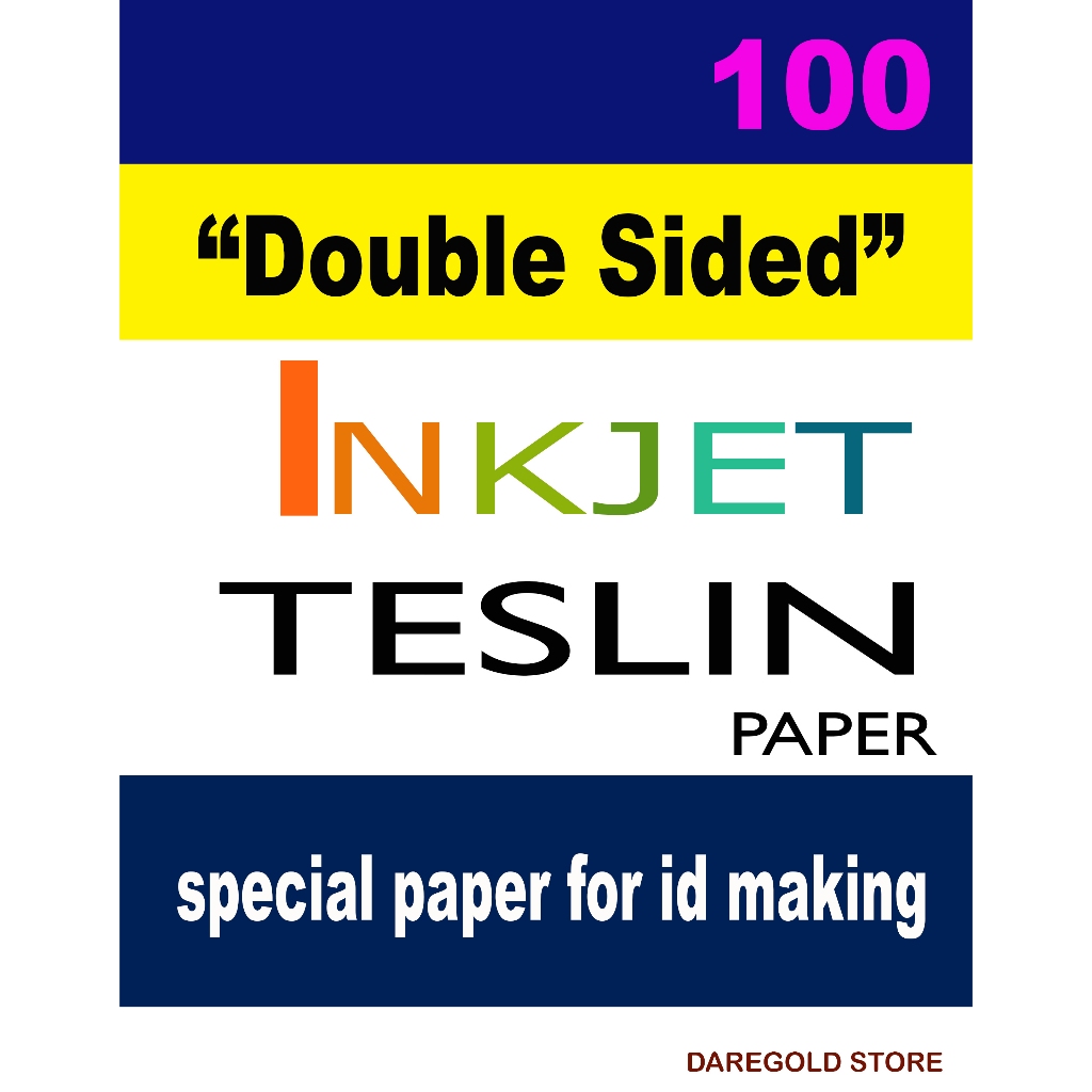 WATERPROOF PAPER FOR YOUR BUSINESS , TESLIN, RUBBERIZED PAPER- FOR ID ...