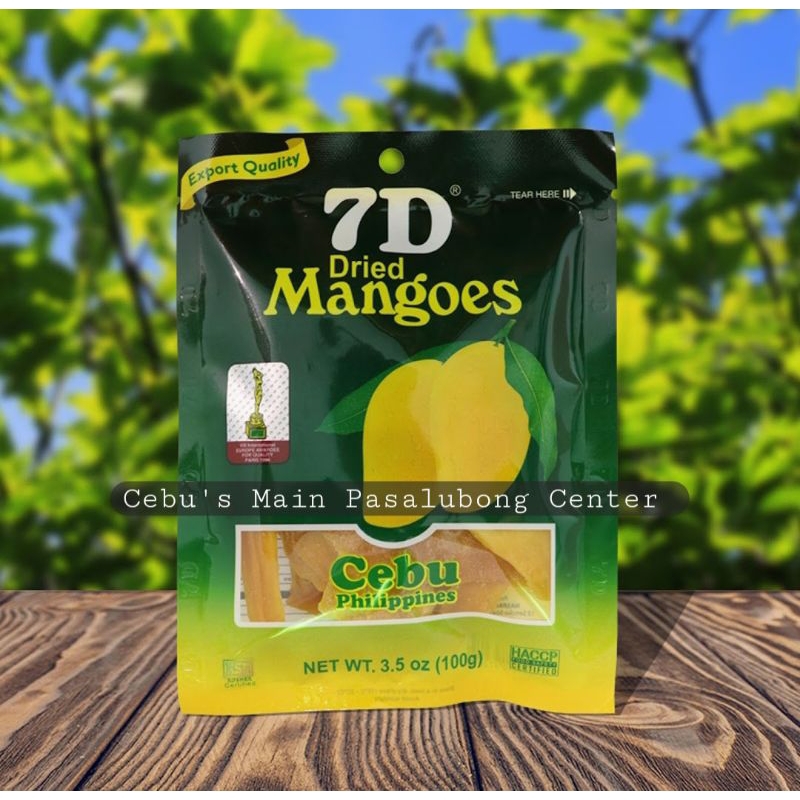 7D DRIED MANGOES 80G | Shopee Philippines