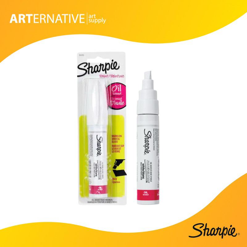 Sharpie White Bold Point Oil based Paint Marker 1pc | Shopee Philippines