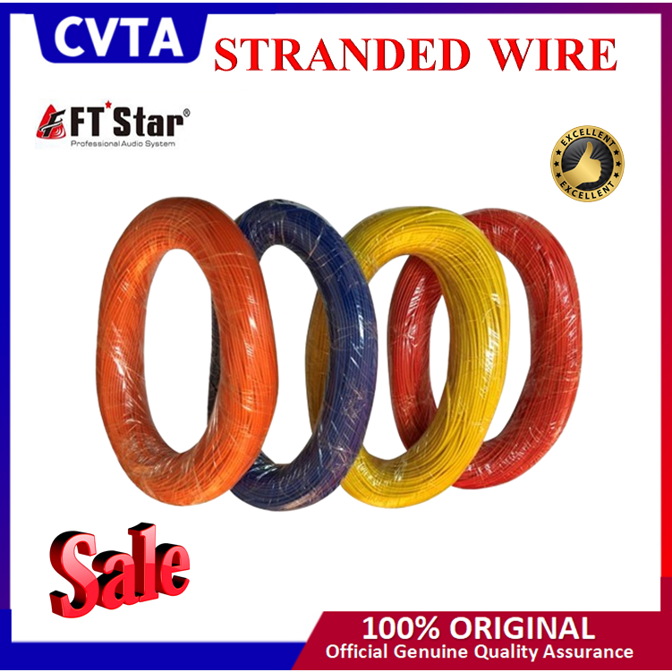 1 ROLL/100 meters Gauge Silicone Stranded Wire(videoke buttons only ...