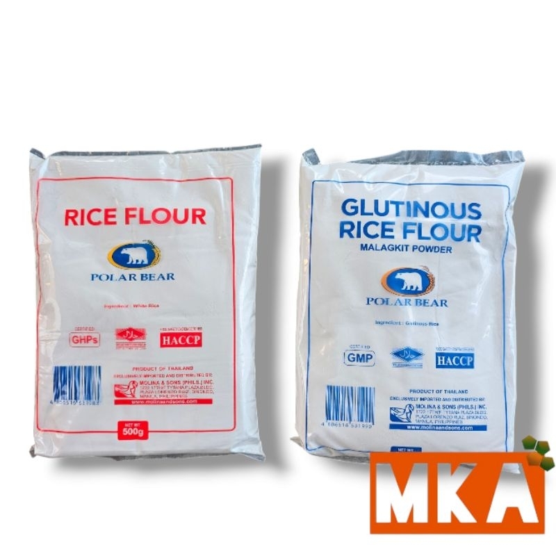 Glutinous Rice Flour / Rice Flour (Polar Bear) 500g | Shopee Philippines