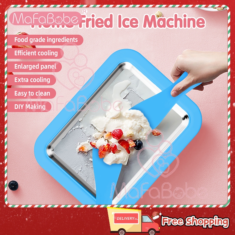 Fried Ice Machine Fried Ice Cream Maker Machine Ice Cream DIY Maker ...