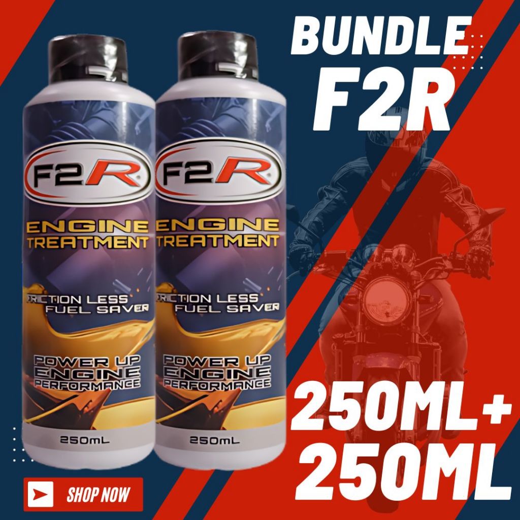 RCC - F2R ENGINE OIL TREATMENT (2 Bottles 250mL) for Gasoline and Diesel Engine Treatment - COD ...