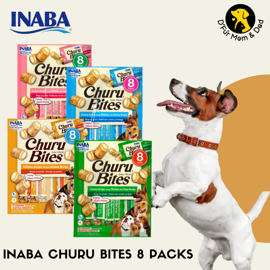 Inaba Churu Bites 12g for Dogs (8 pcs per pack) | Shopee Philippines