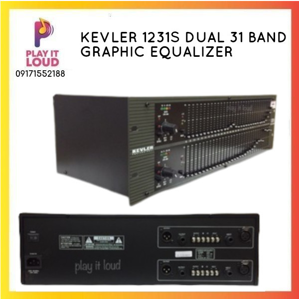 KEVLER 1231S DUAL 31 BAND GRAPHIC EQUALIZER | Shopee Philippines