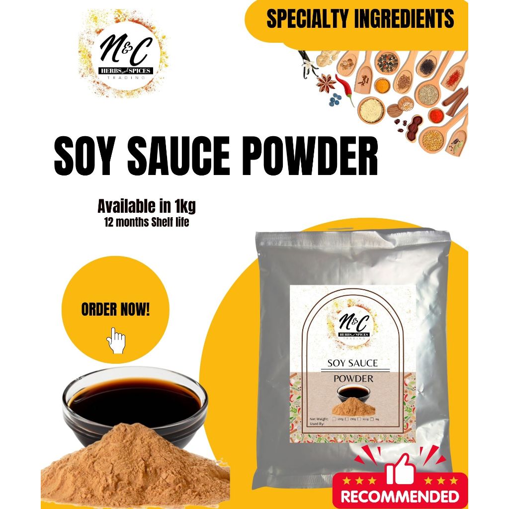 Soy Sauce Powder 100grams 250grams | Shopee Philippines