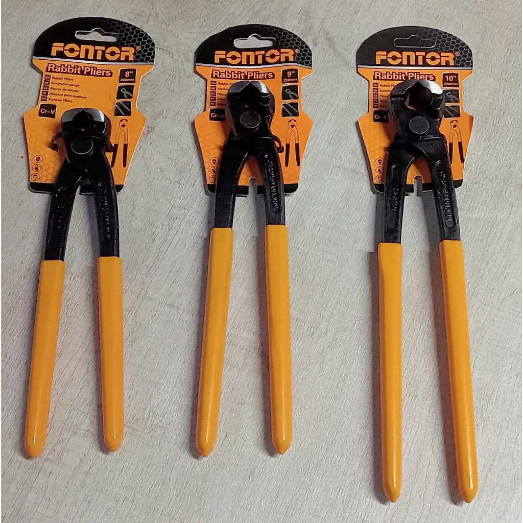 Fontor and Kingever Rabbit Pliers 7, 8, 9, and 10 inches | Shopee ...