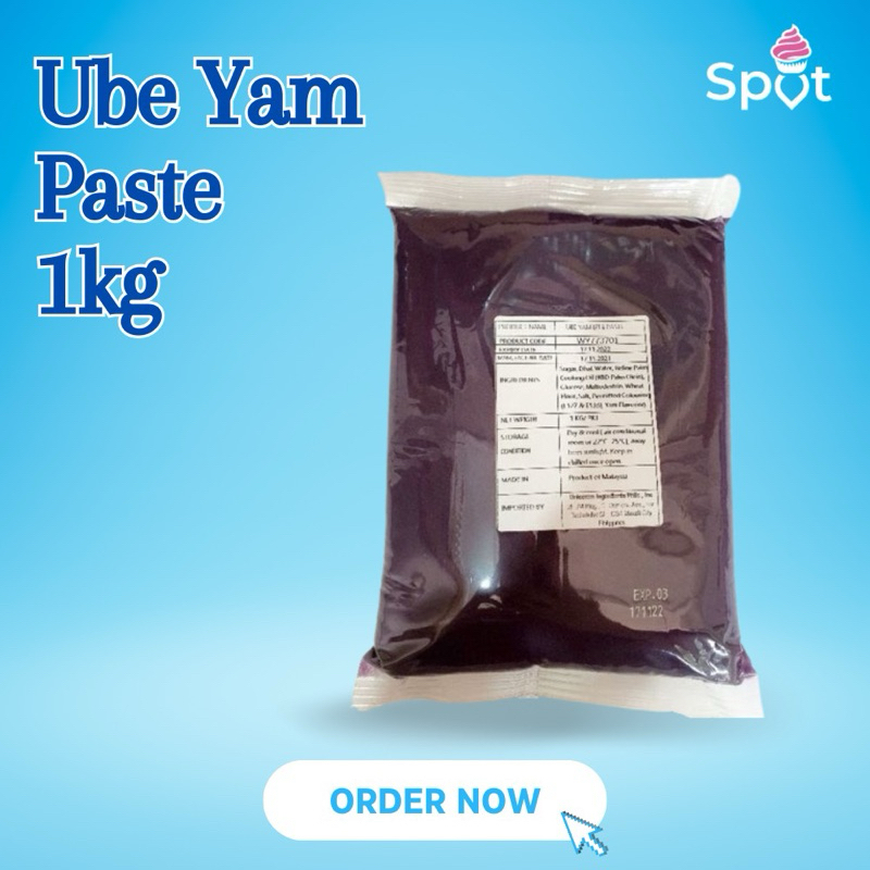 UBE YAM PASTE 1KG Unicomm |October 2025 Expiry | Shopee Philippines
