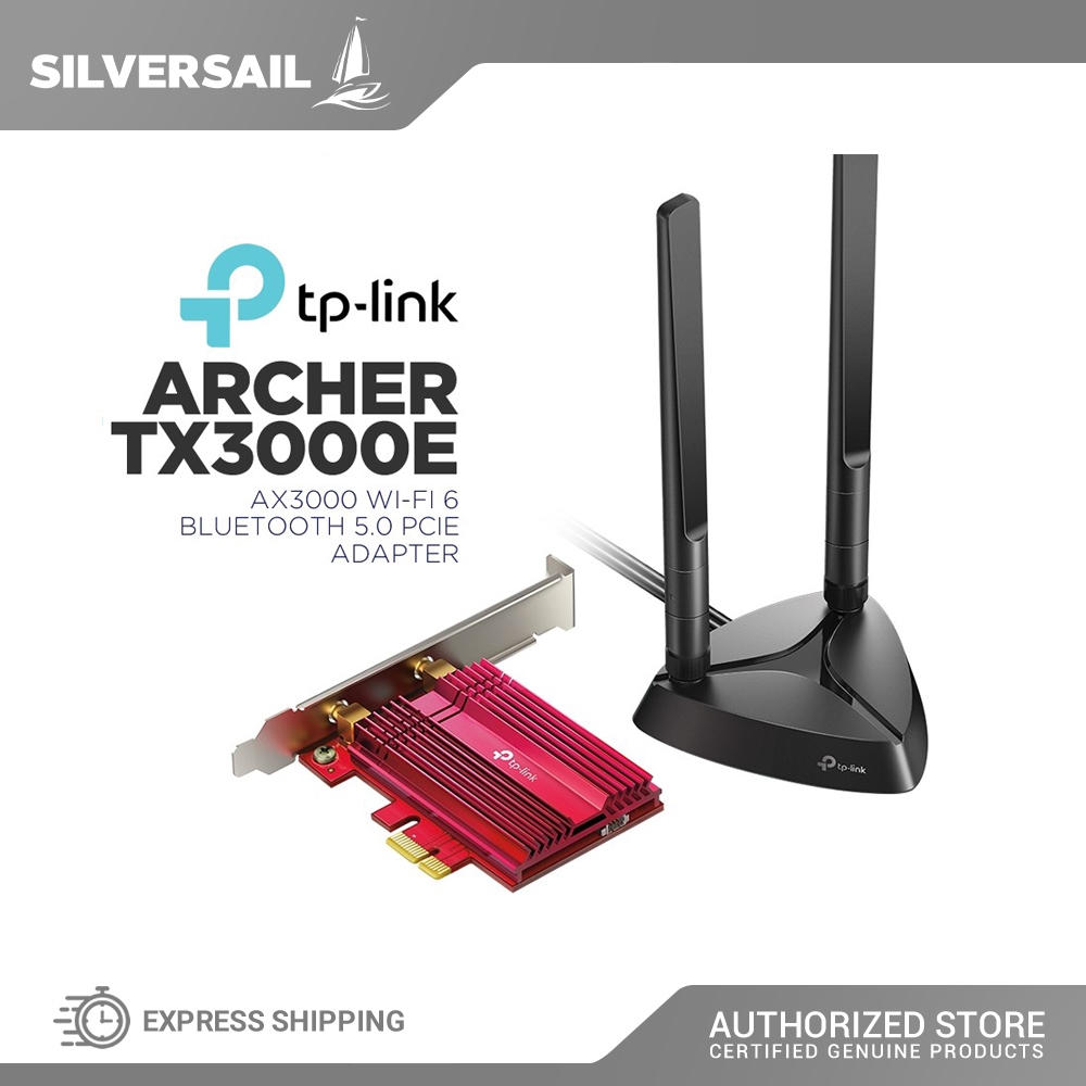 TP-Link Archer TX3000E AX3000 Wi-Fi 6 Bluetooth 5.0 PCIe Adapter ...