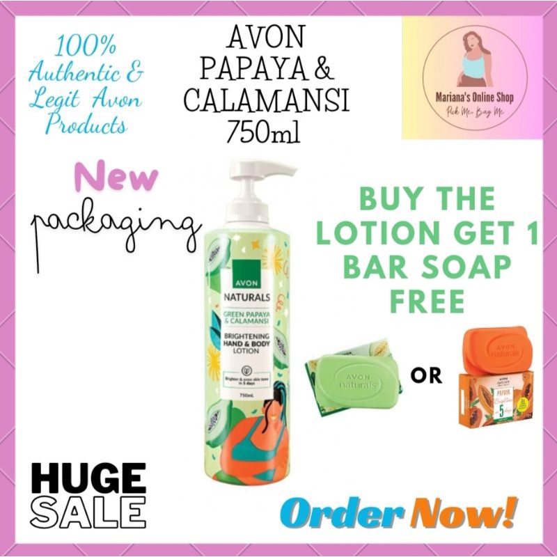 PAPAYA & CALAMANSI 750ml LOTION NEW PACKAGING | Shopee Philippines