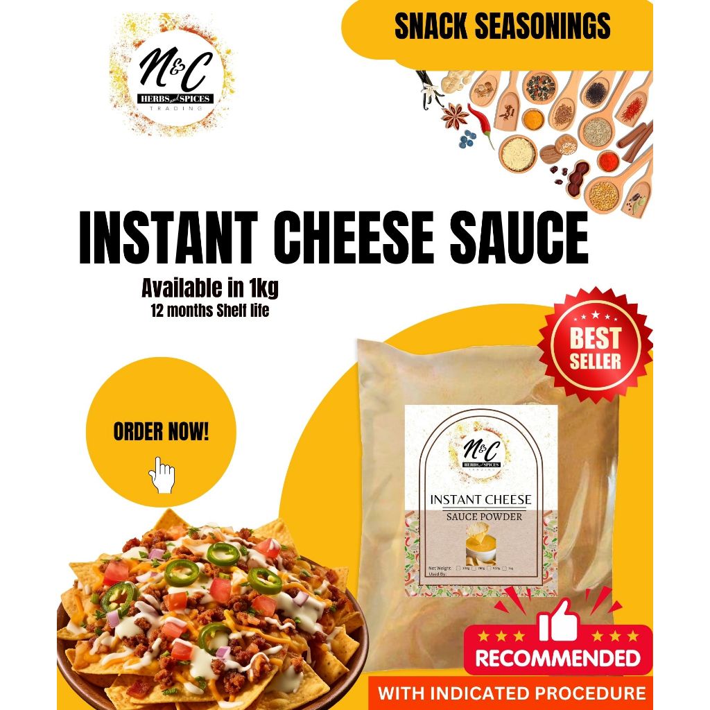 Cheese Sauce Powder 100grams, 250grams, 500grams, 1kilogram Herbs ...