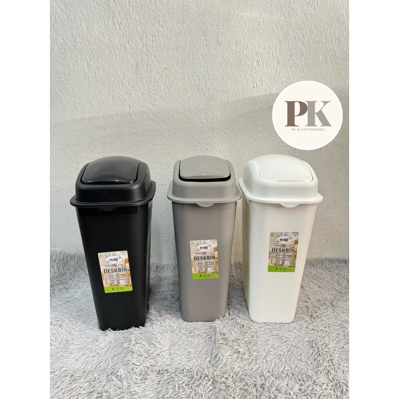 9900 Fuho 12Liters swing cover trashbin | Shopee Philippines