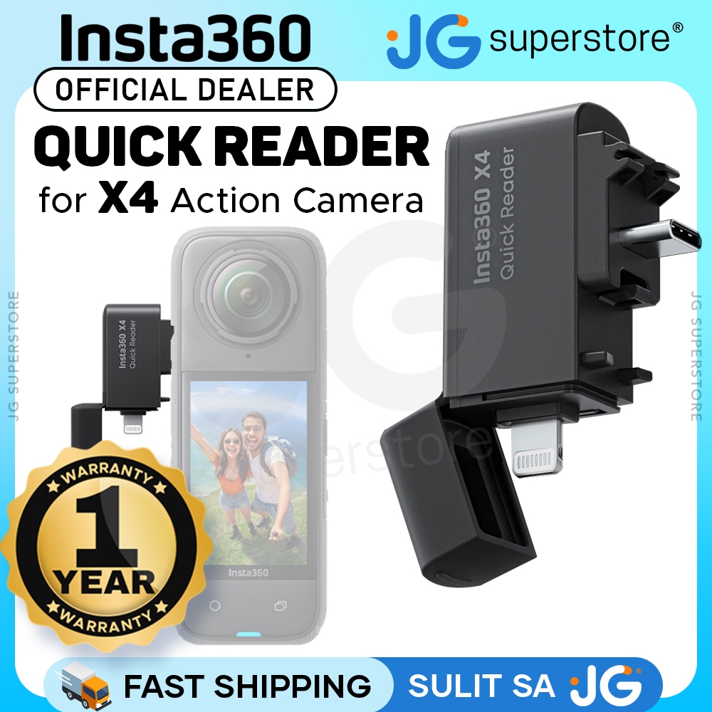 Insta360 X4 Quick Reader with microSD Memory Card Slot for Action ...