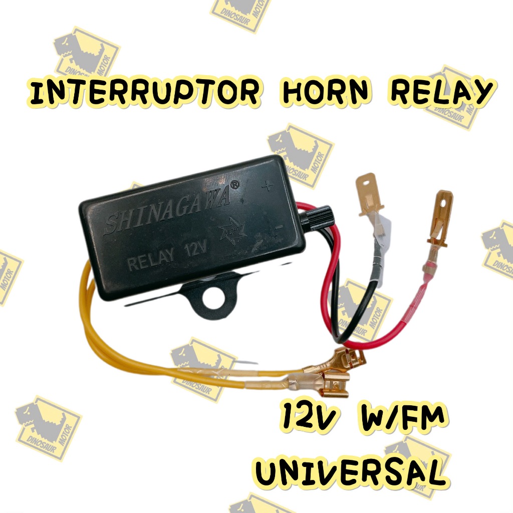 Interruptor Horn Relay Adjustable 12V For Universal Motorcycle | Shopee ...