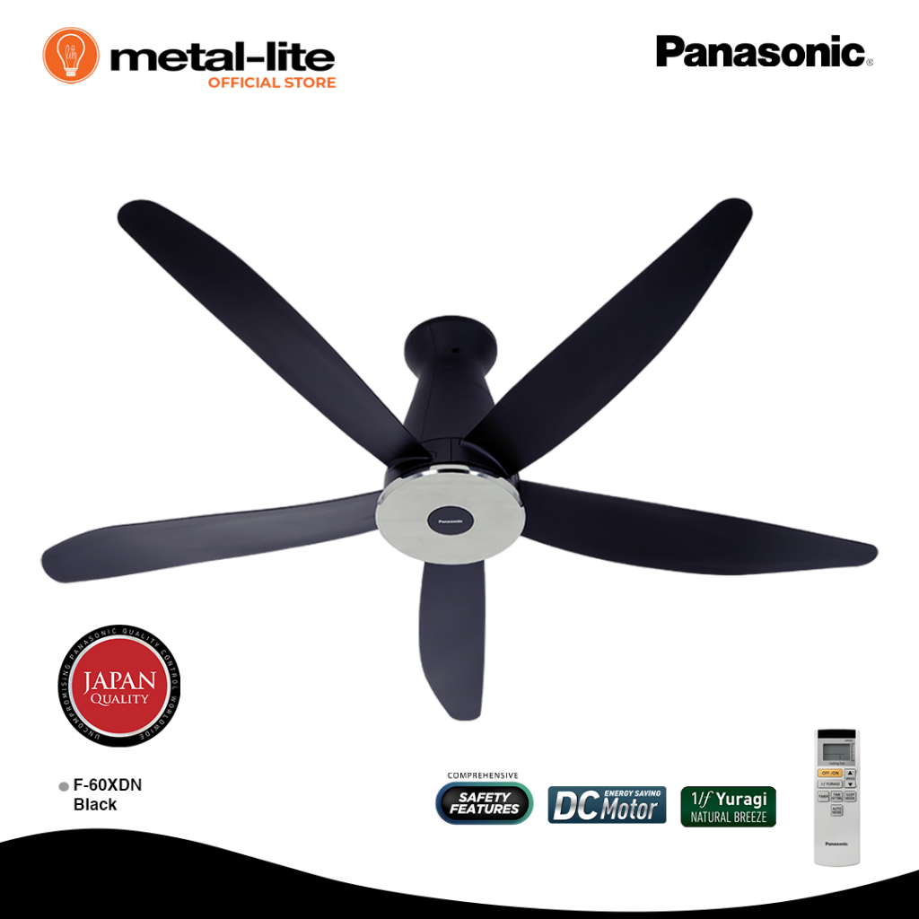 Panasonic DC Ceiling Fan F-60XDN ☆☆ WITHOUT LIGHT ☆☆ | Shopee Philippines