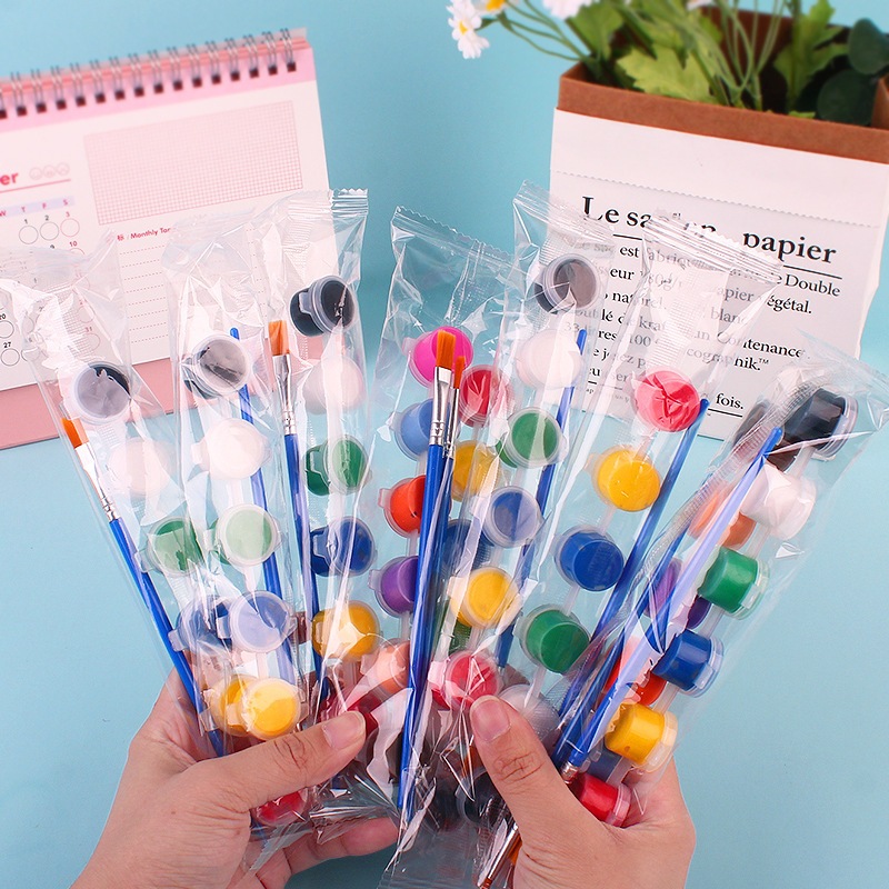 Opp Poster Paints Water Color Paints With Pen School Supplies Acrylic ...