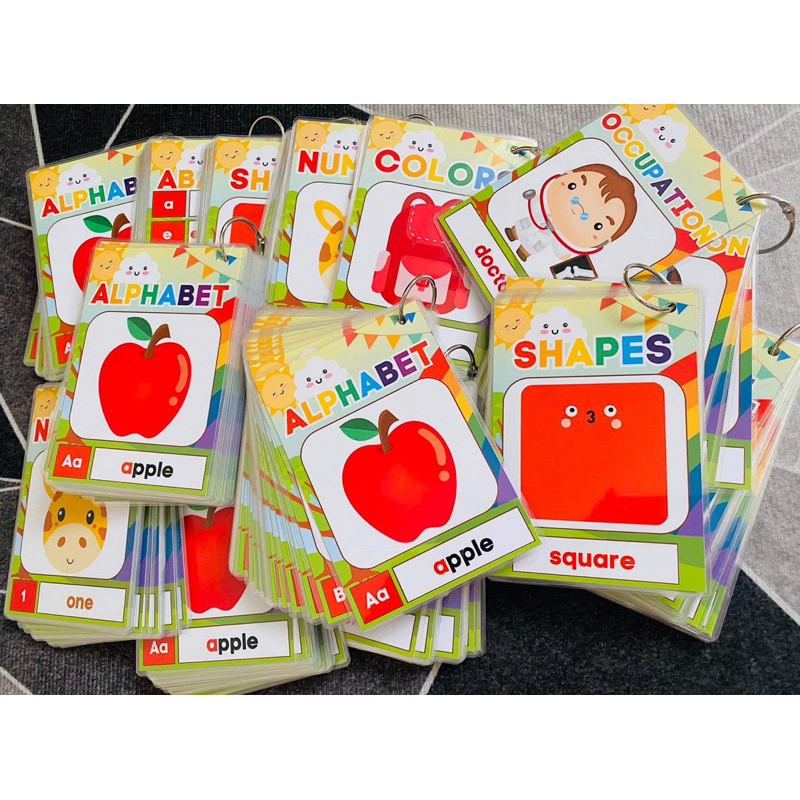 LAMINATED EDUCATIONAL FLASH CARDS | Shopee Philippines