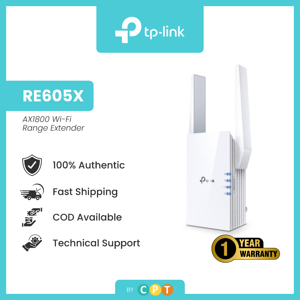 TP-Link RE605X AX1800 Wi-Fi Range Extender | Shopee Philippines
