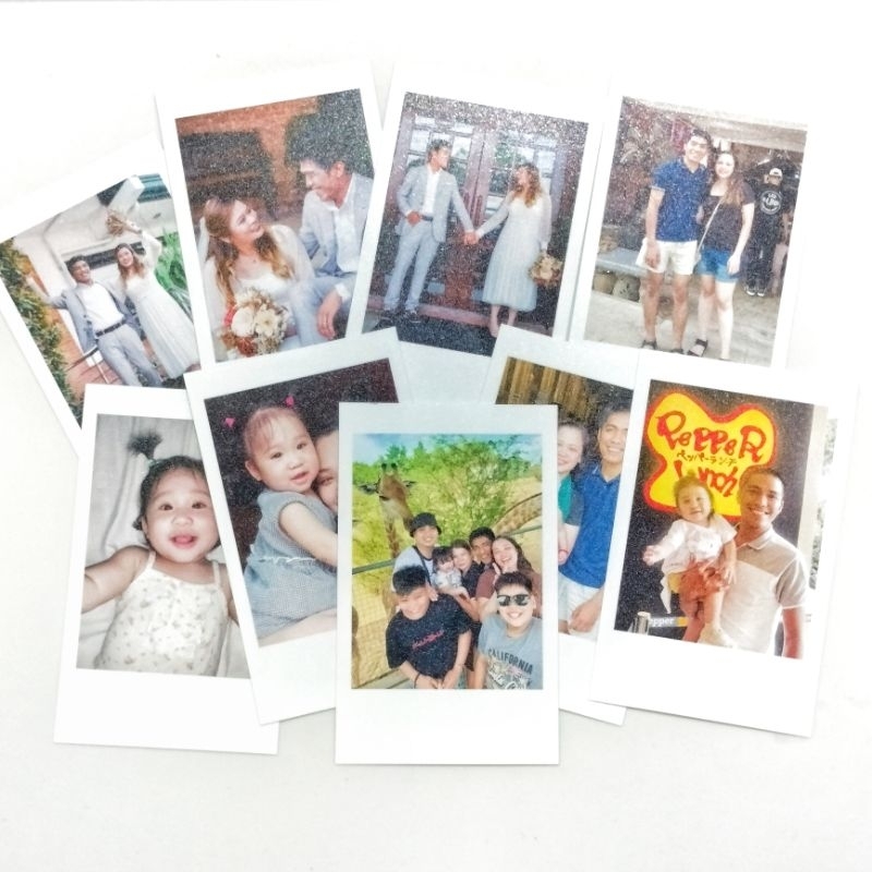 Photo Printing - Instax style, Photostrip, 3R, 4R | Shopee Philippines