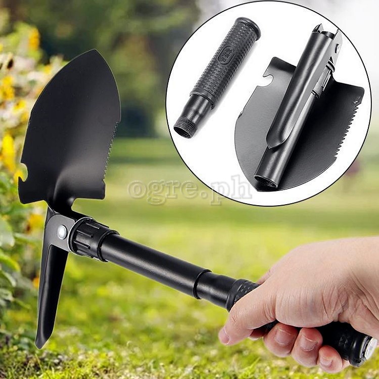 Leaftour 5-in-1 Foldable Compact Spade Shovel | Shopee Philippines