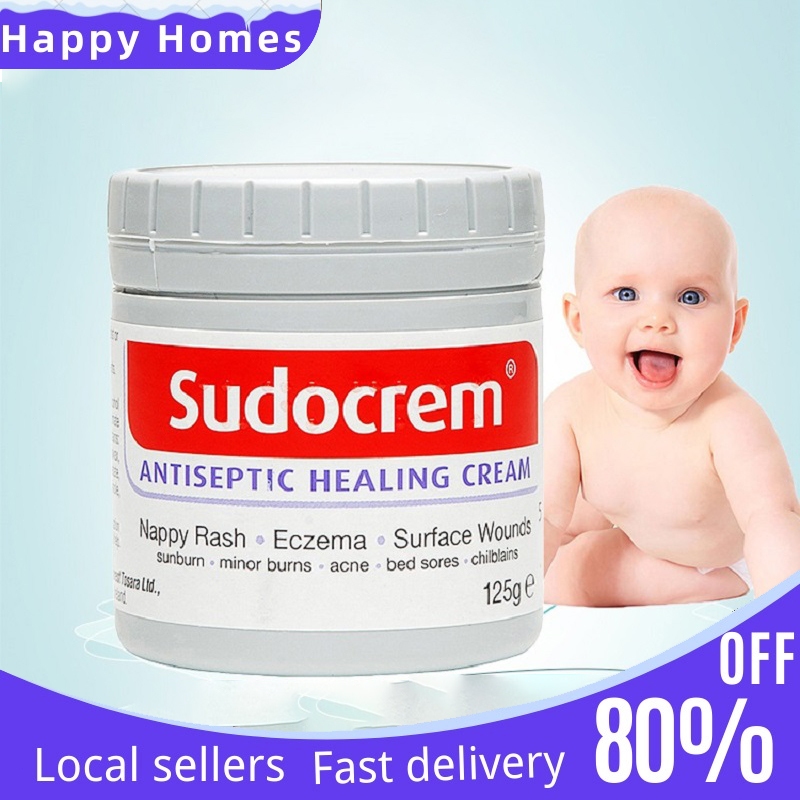 125g Authentic SUDOCREM Antiseptic Baby Skin Healing Cream Nappy Rash ...