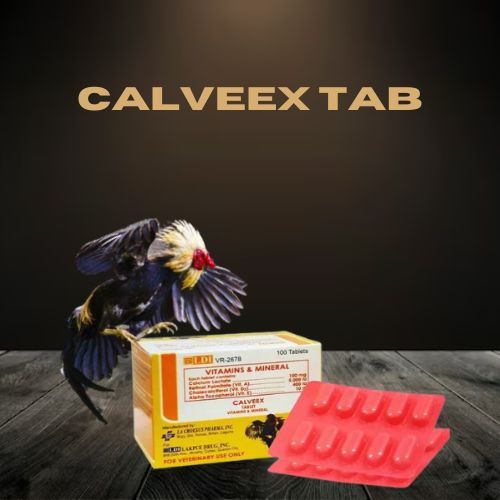 [RCG AGRIVET] CALVEEX 10 TABS for Fighting Cock / Gamefowl / Para sa ...