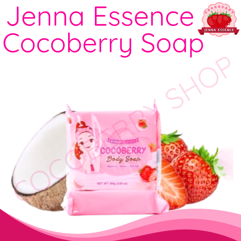Jenna Essence Cocoberry Pillow Pack Whitening Body Wash Soap ...