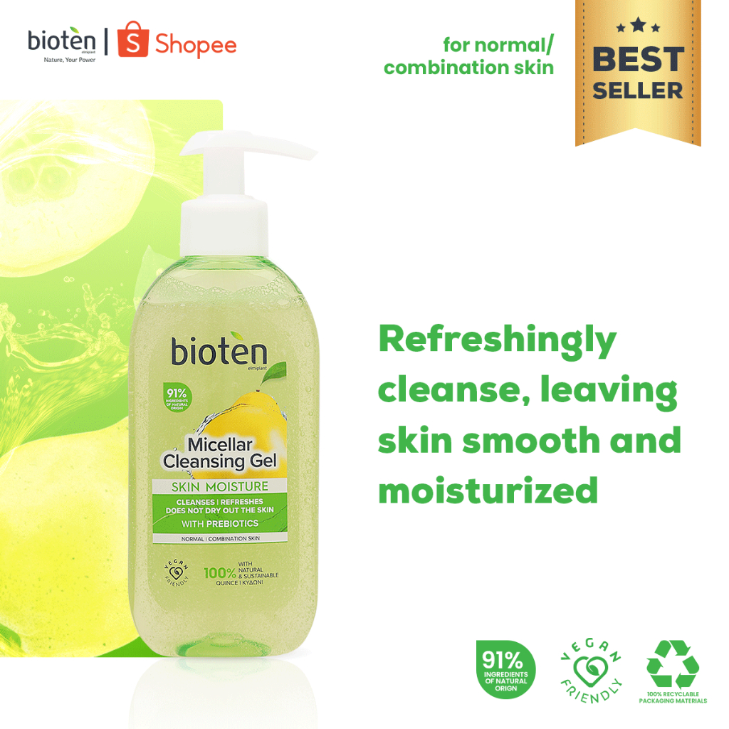 Bioten Skin Moisture Cleansing Gel Normal 200ml | Shopee Philippines
