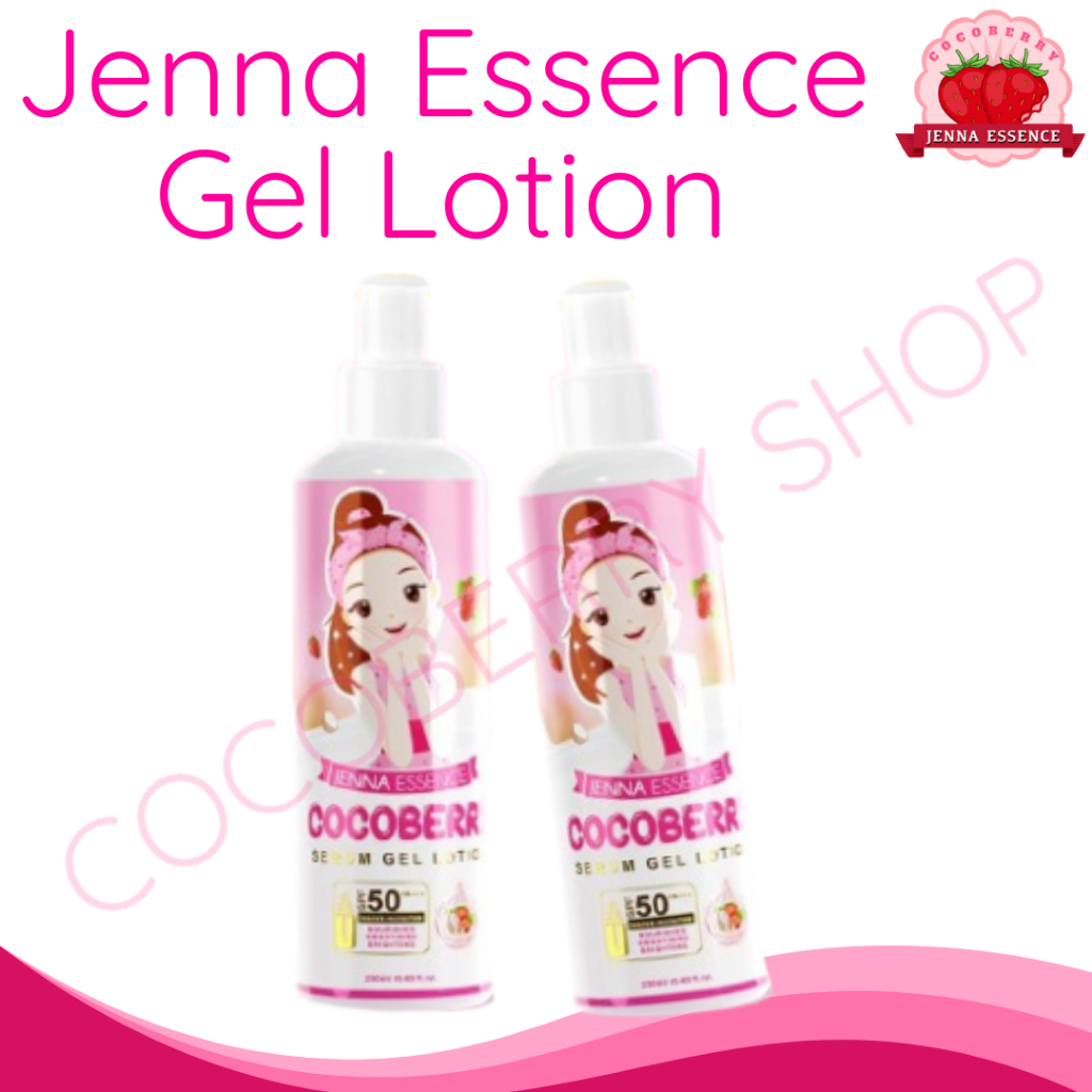 Jenna Essence Cocoberry Lotion Body Serum Whitening Brightening Lotion ...