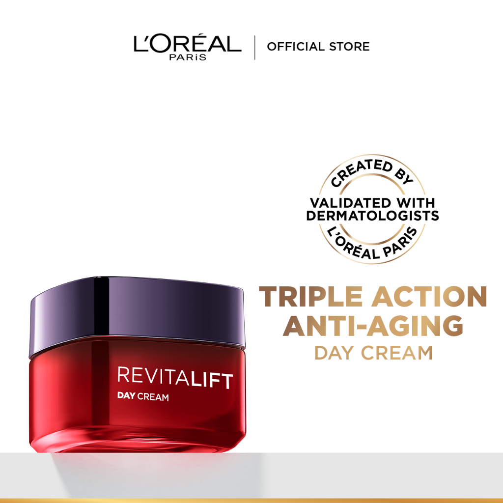 LOreal Paris Revitalift Laser Triple Action Anti-Aging Day Cream (50mL ...