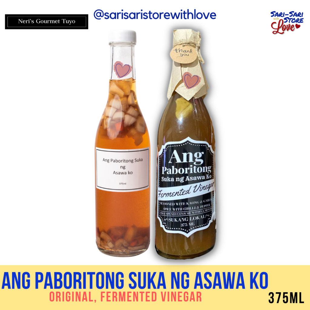 Ang Paboritong Suka Ng Asawa Ko (Original, Fermented Vinegar) 375ml ...