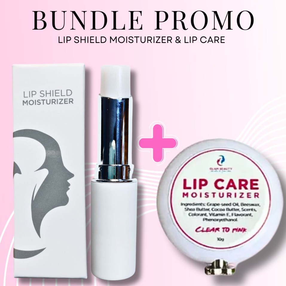 BUNDLE LIPPIES - LIP SHIELD & LIP CARE MOISTURIZER by GLAM-BEAUTY ...