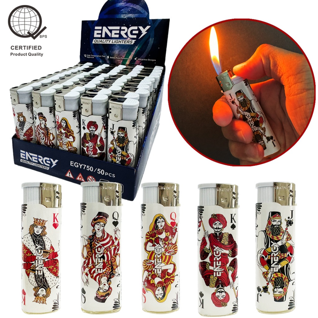 50pcs Lighters, playing card design lighters, cigarette lighters ...