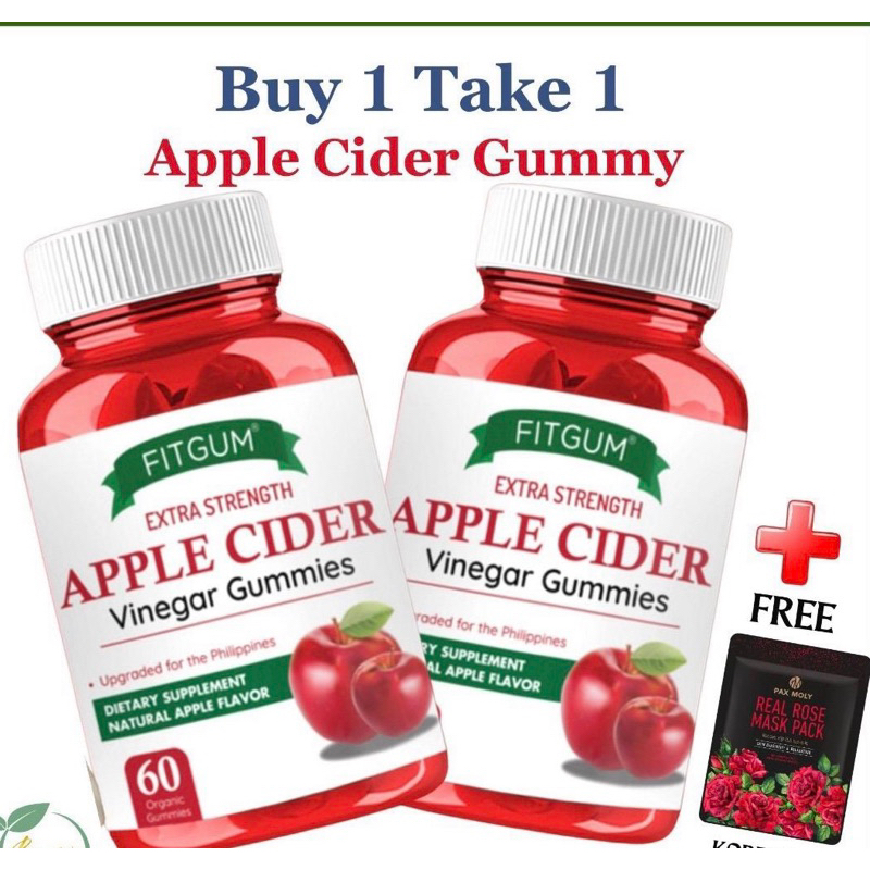Fitgum Apple CiderGummies Original | Shopee Philippines